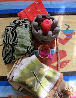 Centre-altar-to-Brigid – EarthSea Interpretations